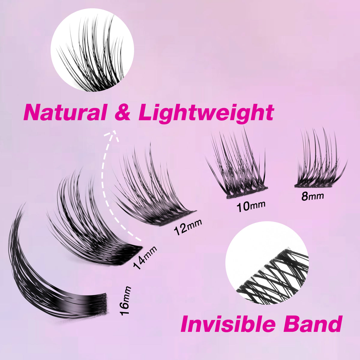 VeyesBeauty Dreamy Cluster Lashes | Natural Curl, Daily-Friendly ...