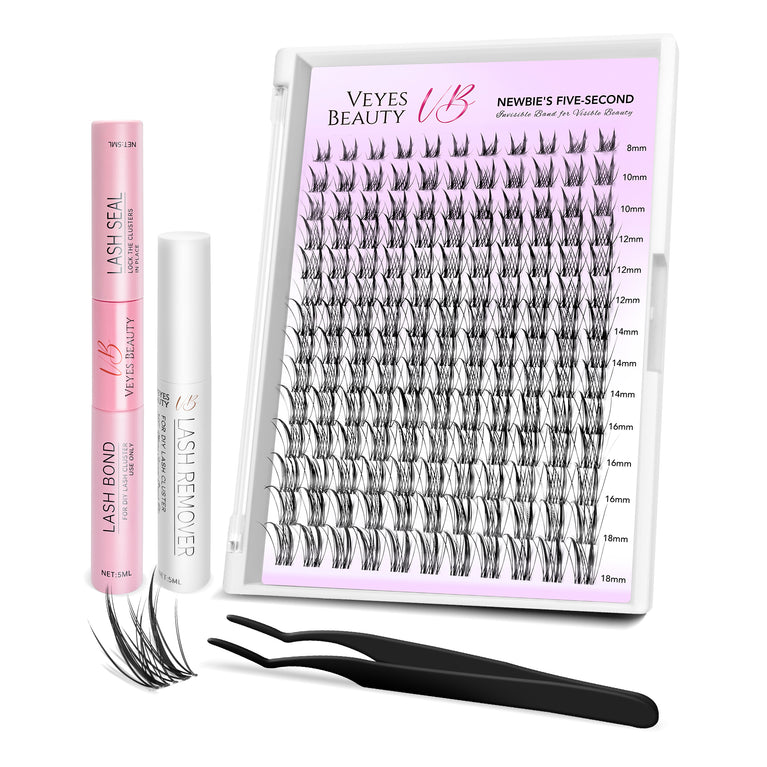VeyesBeauty Sylph Cluster Lashes | Natural Curl, Wispy DIY Volume ...