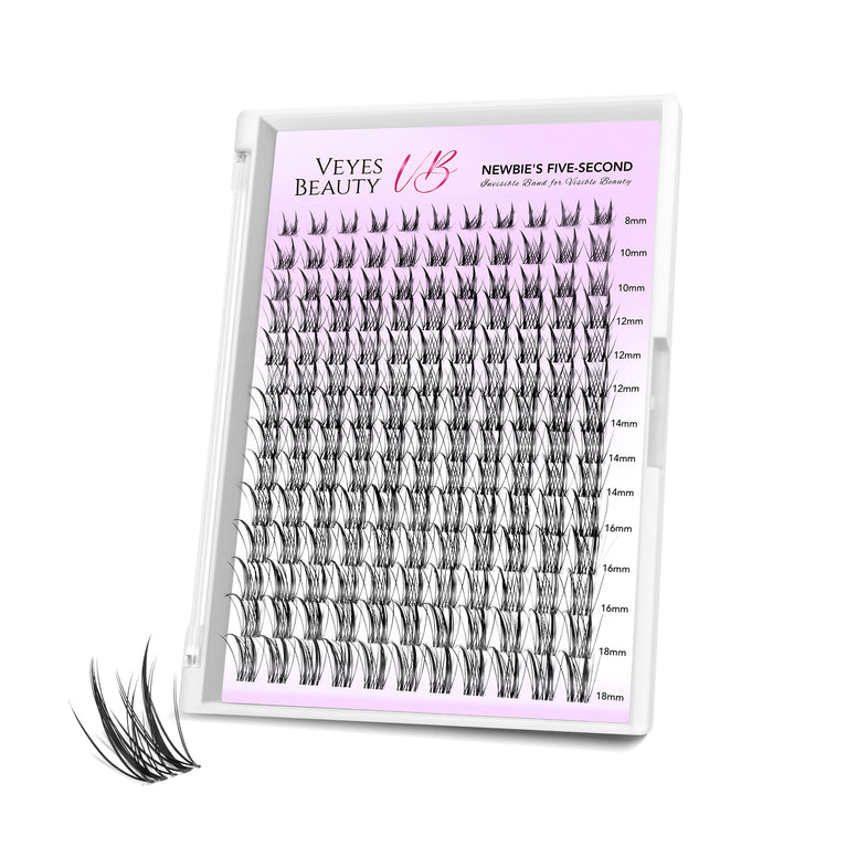 VeyesBeauty Sylph Cluster Lashes | Natural Curl, Wispy DIY Volume ...