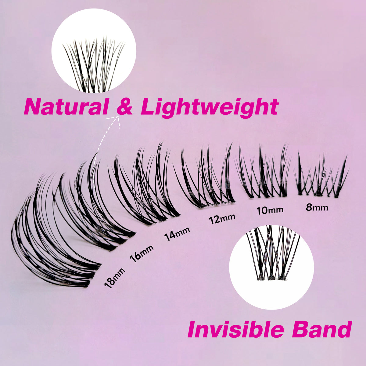 VeyesBeauty Flutter Cluster Lashes | Soft, Layered & Fluttery Volume ...